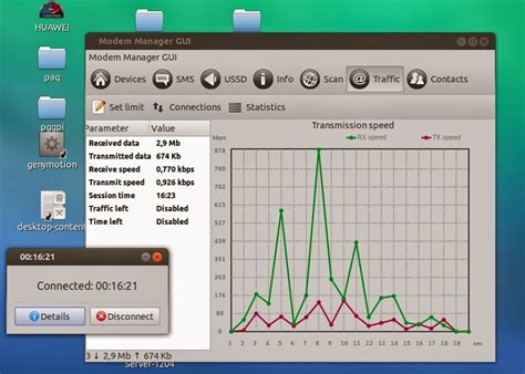 Modem Manager Gui Fitur Sms Ussd Info Sim Dan Modem Scan Jaringan Traffic Monitoring Di