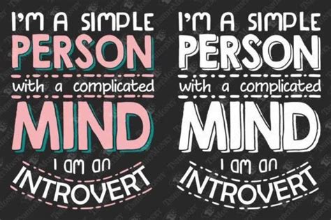 I Am An Introvert Anti Social Quote Graphic By Teedesignery · Creative Fabrica
