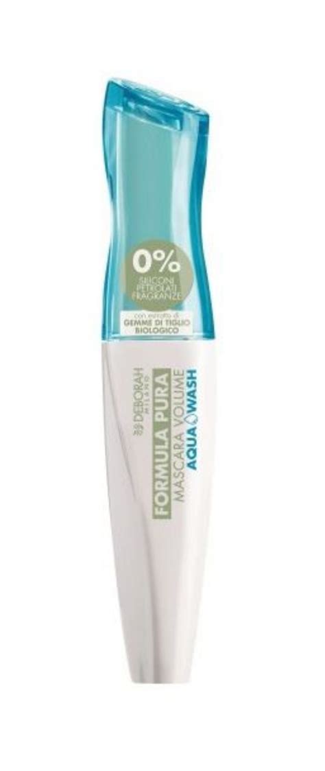Тушь для ресниц DEBORAH MASCARA VOLUME AQUA WASH FORMULA PURA | отзывы