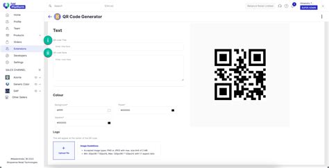 Qr Code Generator Fynd Commerce