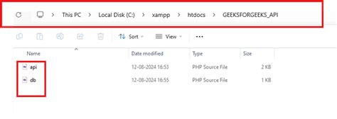 Building A REST API With PHP And MySQL GeeksforGeeks
