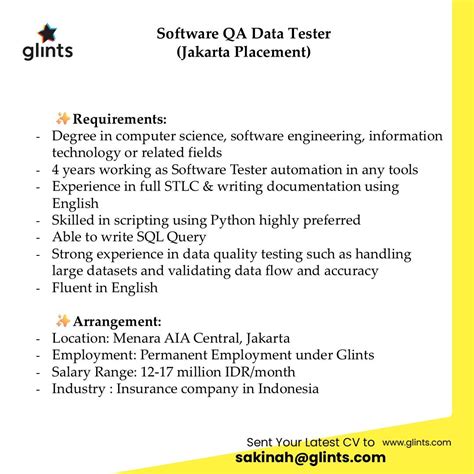 Syifa Sakinah Hidayat On Linkedin Software Qa Engineer Opportunities Await 🚀 Hi Qa Engineers