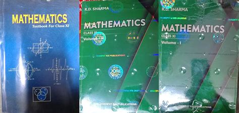 R D Sharma Mathematics Class Volume With Ncert Mathematics Class Combo Set Books