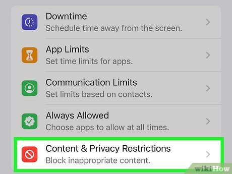 How To Set Up Parental Controls On IPhone With Pictures