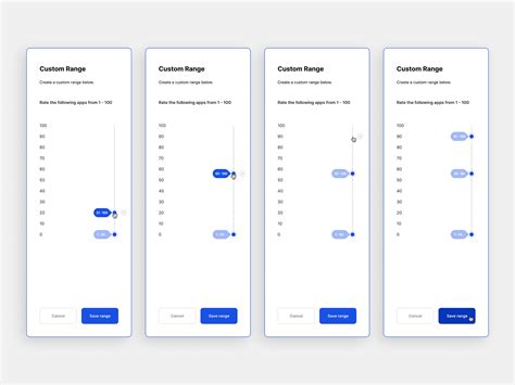 Custom Range Slider Ui By Denton Bishop On Dribbble