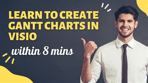 How To Create Gantt Charts In Microsoft Visio Gantt Chart Tutorial