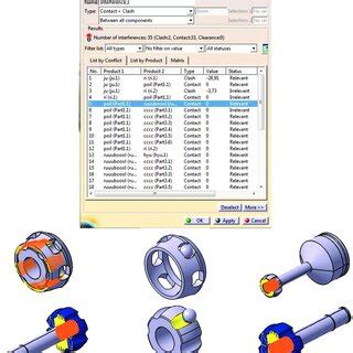 Clash Detection And The Preview Of The Model Download Scientific Diagram