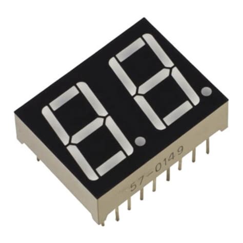 Red Digit CC LED Segment Display AS Sitenam