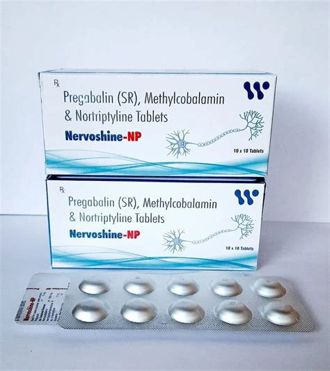 Pregabalin Methylcobalamin Nortriptyline Tab At ₹ 150box Nutraceutical Third Party