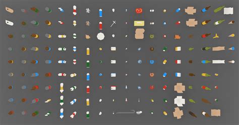 Low Poly Garbage Recycling Assets 3d Props Unity Asset Store