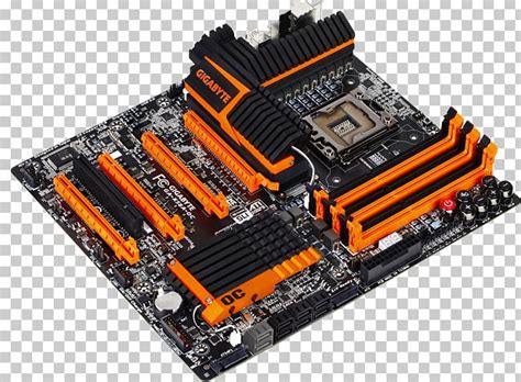 motherboard microcontroller central processing unit computer hardware intel x58 png clipart