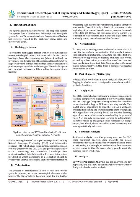 Tv Show Popularity Prediction Using Sentiment Analysis In Social Network Pdf Social