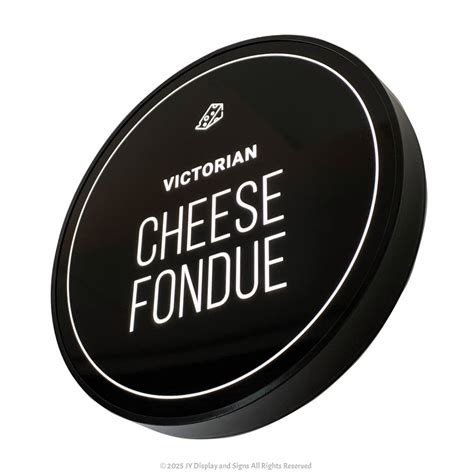 Single Sided Round Led Light Boxes