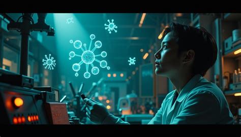 Free Holographic Molecular Wonder Photo Science Laboratory Hologram Download At Stockcake