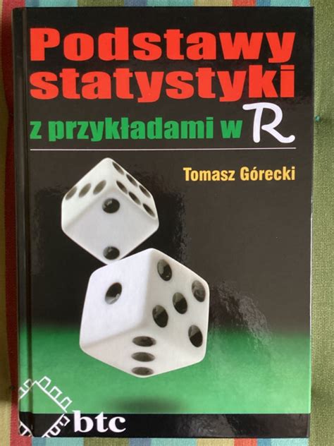 Podstawy Statystyki Z Przykładami W R Radzymin Kup Teraz Na Allegro
