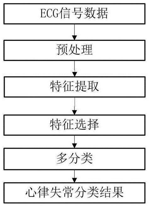 基于特征选择的心律失常分类方法与流程