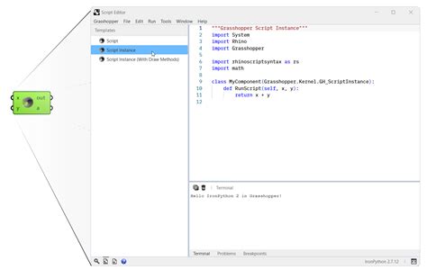 add context menu item to ironpython2 component grasshopper mcneel forum
