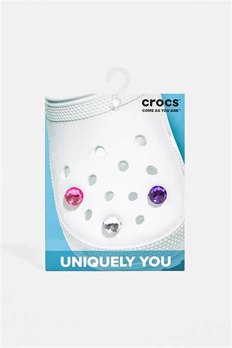Crocs Sparkly Jibbitz 3 Pack Urban Outfitters Uk