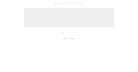 Felixmoshreact Alice Carousel Codesandbox