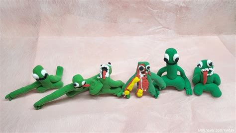 로블록스 레인보우프렌즈 캐릭터 블루 그린 오렌지 핑크 옐로우 퍼플 레드 Roblox Rainbow Friends Charactor 네이버 블로그