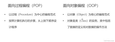 面向对象和面向过程 Csdn博客