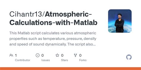 Github Cihantr13atmospheric Calculations With Matlab This Matlab