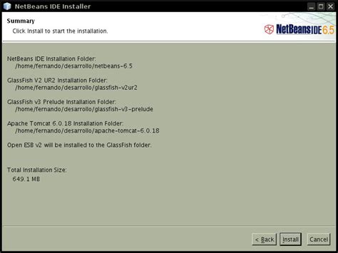 Como instalar NetBeans IDE 6 5 en GNU Linux Picando Código