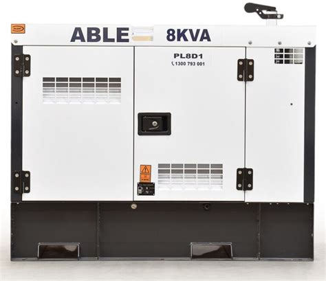 8kva 240v 33amps Diesel Generator Able Power