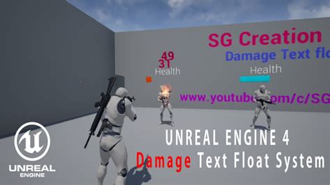 Unreal Engine Damage Text Float System YouTube