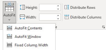 Select And Format Table Elements In Word Microsoft Word
