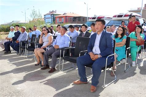 АЙМГИЙН ЭРҮҮЛ МЭНДИЙН БАЙГУУЛЛАГАД ЯАРАЛТАЙ ТҮРГЭН ТУСЛАМЖИЙН ДӨРВӨН МАШИН ХҮЛЭЭЛГЭН ӨГЛӨӨ