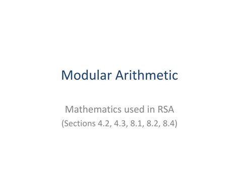Ppt Public Key Cryptography And Rsa Powerpoint Presentation Free Download Id729778
