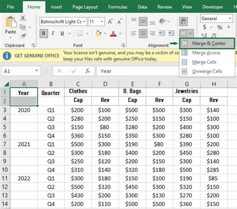 Shortcut For Merge And Center In Excel Complete Guide