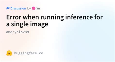 Amdyolov8m · Error When Running Inference For A Single Image