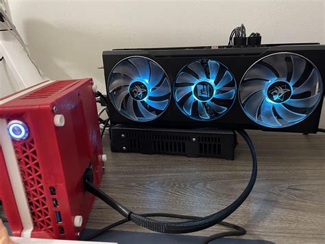My new Oculink eGPU : r/sffpc