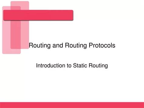PPT Routing And Routing Protocols PowerPoint Presentation Free Download ID