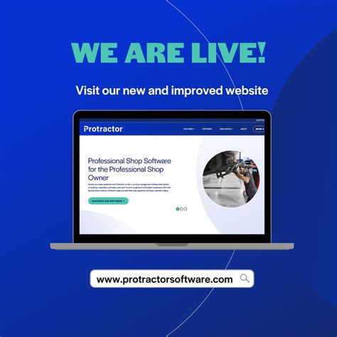 Were Thrilled To Unveil Our Brand New Website And Refreshed Look Protractor Software