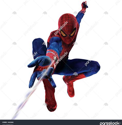 عکس مرد عنکبوتی در حال تار زدن عکس نودی