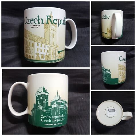 Starbucks Rare Czech Republic Global Icon Series Mug 16oz Furniture And Home Living Kitchenware