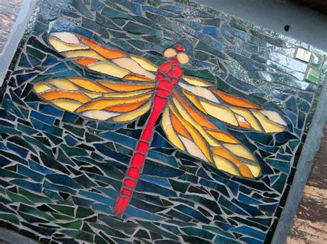 Imagining Whats Possible Dragonfly Mosaic For A Birthday T Nutmeg Designs Margaret Almon