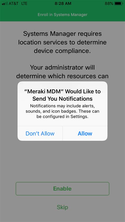Solved Meraki Mdm Ios App Asks The User To Allow Location Tracking