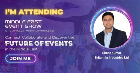 Shanth Kumar On Linkedin Middle East Event Show 2024