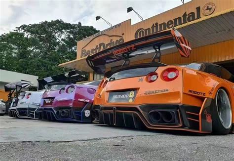Robot Craftsman Godzilla Widebody Full Body Kit For Nissan Gtr R35 2