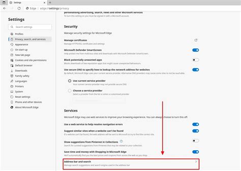 How To Change Search Engine In Microsoft Edge