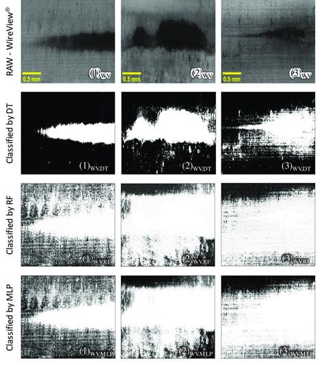Results Of Application Of Classifiers On Images Acquired By The Optical Download Scientific