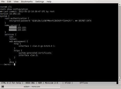 How To Export Configuration From Juniper Junos Device