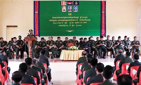 មេបញ្ជាការរងកងទ័ពជើងគោក បានថ្លែងការកោតសរសើរចំពោះវីរភាពយោធិនចូលនិវត្តន៍ យោធិនពិការគ្រប់រូប