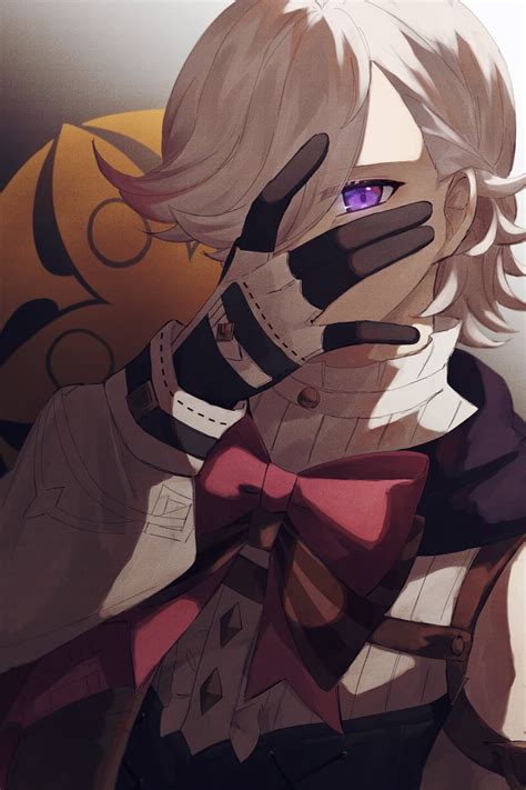 Lyney Genshin Impact Drawn By Nekorin Chu Danbooru