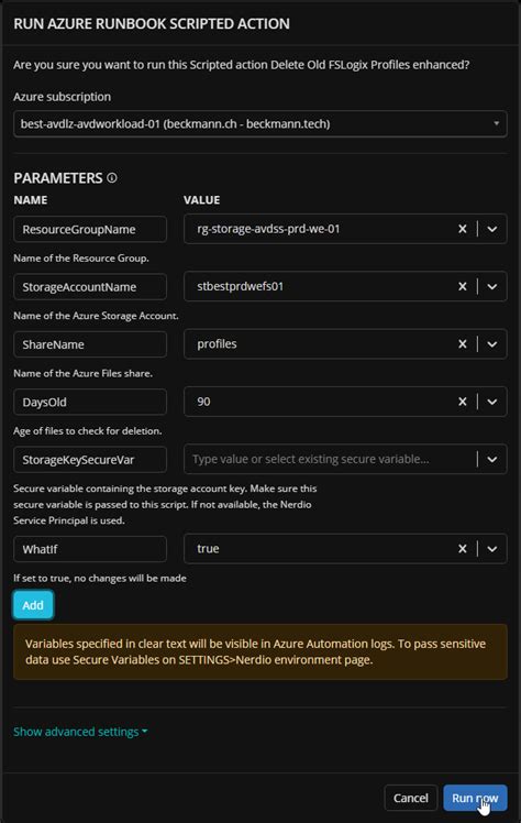 Delete Old Fslogix Profiles With Nerdio Beckmann Tech