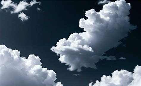 The Photo Of The Fluffy Clouds Background Wallpaper 30000468 Stock